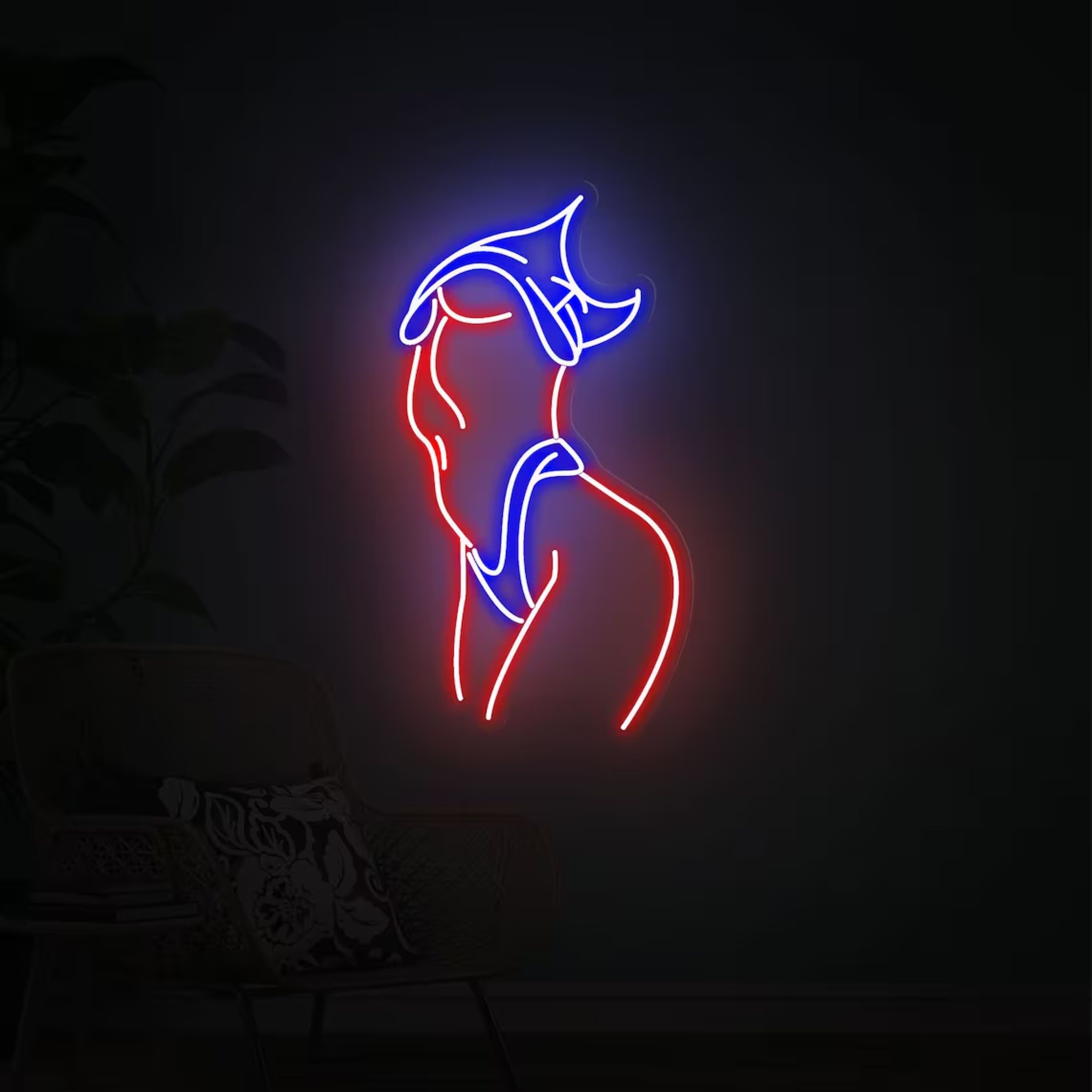 Body Neon Sign, Girl Body Neon Sign, Woman Led Light, Woman Body Neon ...