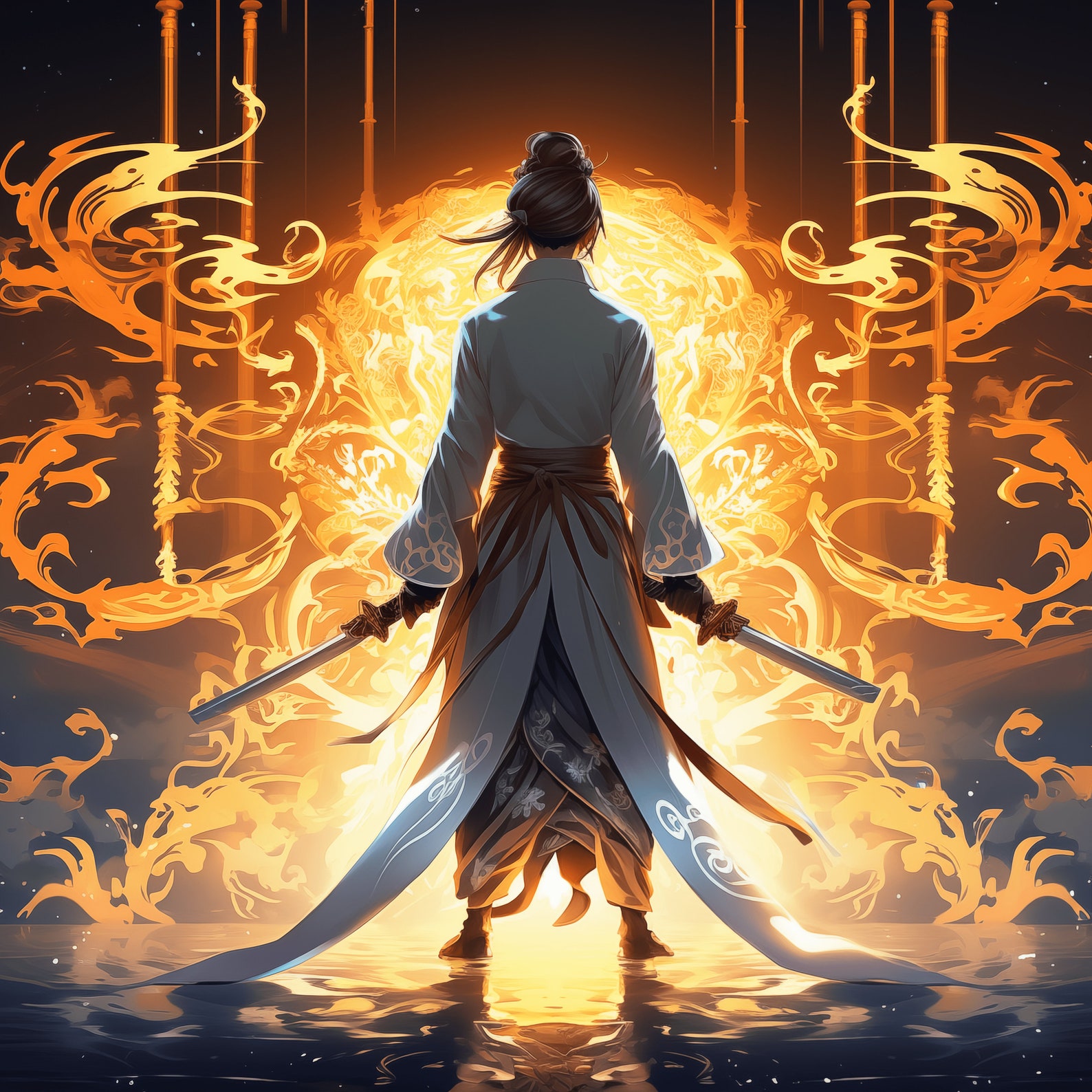 The Golden Dragon - Wuxia, Wuxia Swordsman, Xianxia, Cultivation, Anime ...