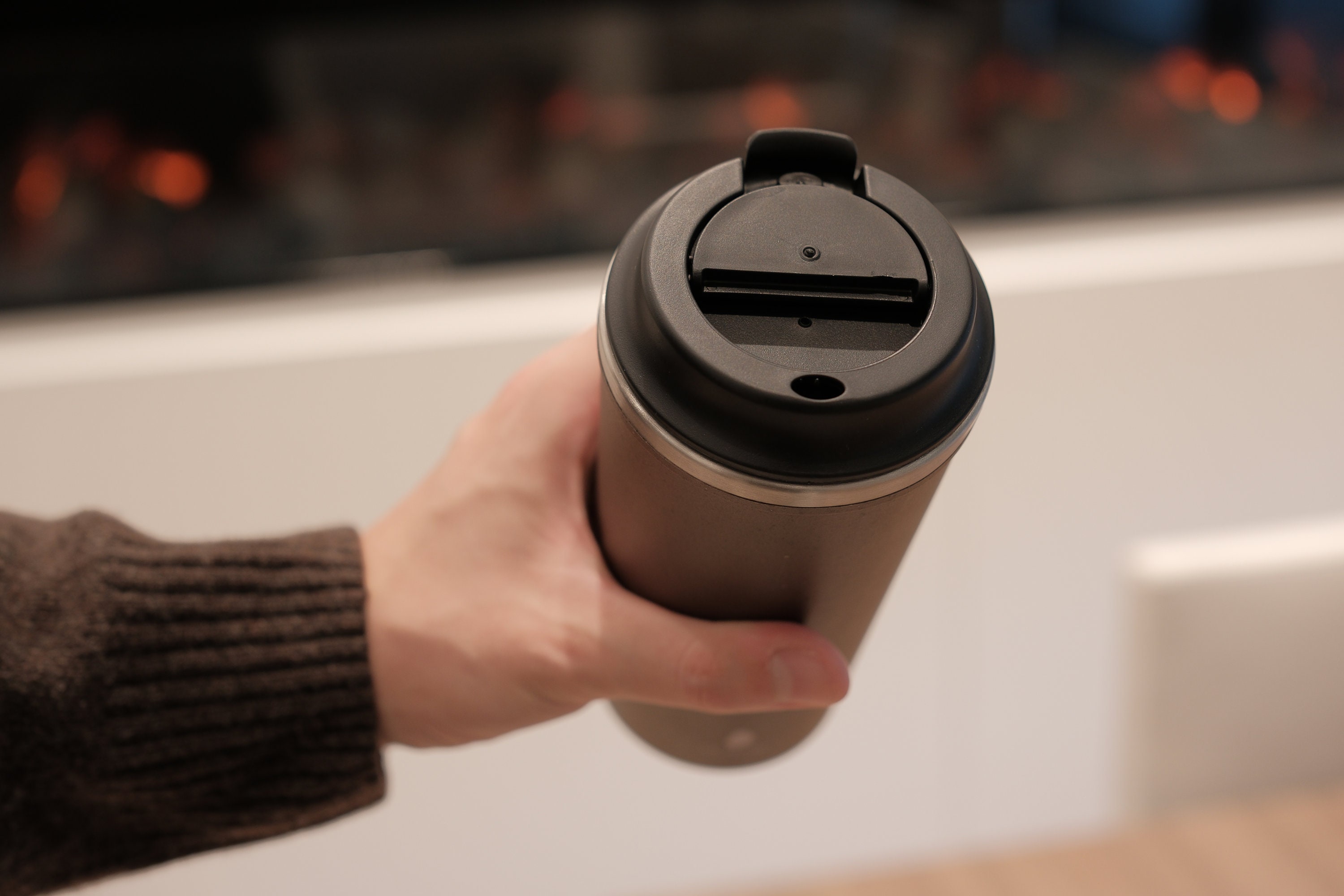 Eco-friendly Spill-proof Travel Mug Made of Recycled Coffee Grounds ...
