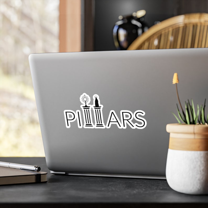2 Pillars Vinyl Decals - Etsy