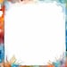 Watercolor Floral Frame Clipart: Rainbow Border (digital Download) - Etsy