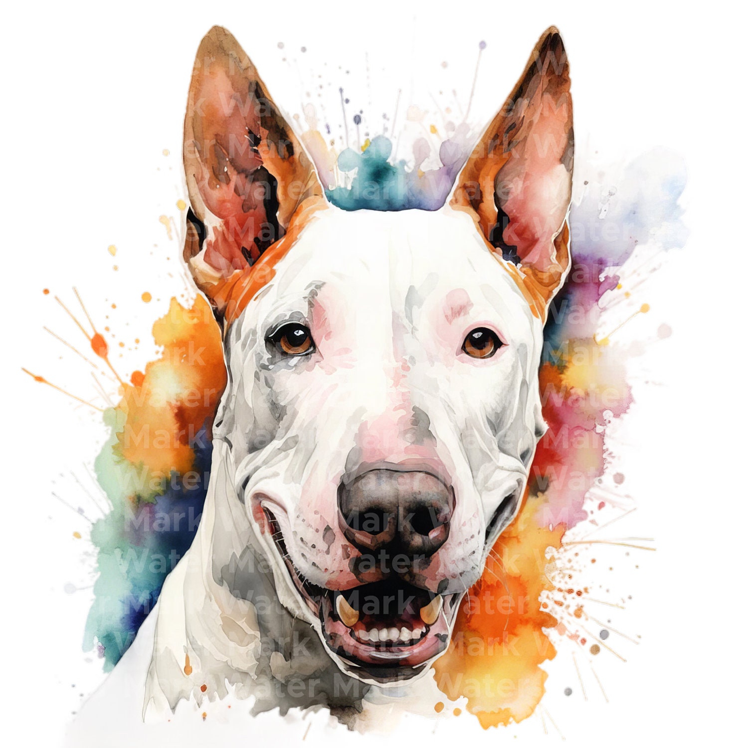 Watercolor Dog Clipart, 12 JPG Files, Invitations Clipart, Animal ...