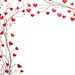 Valentine's Day Hearts Frame Clipart, 10 JPG, Digital Download, Digital ...