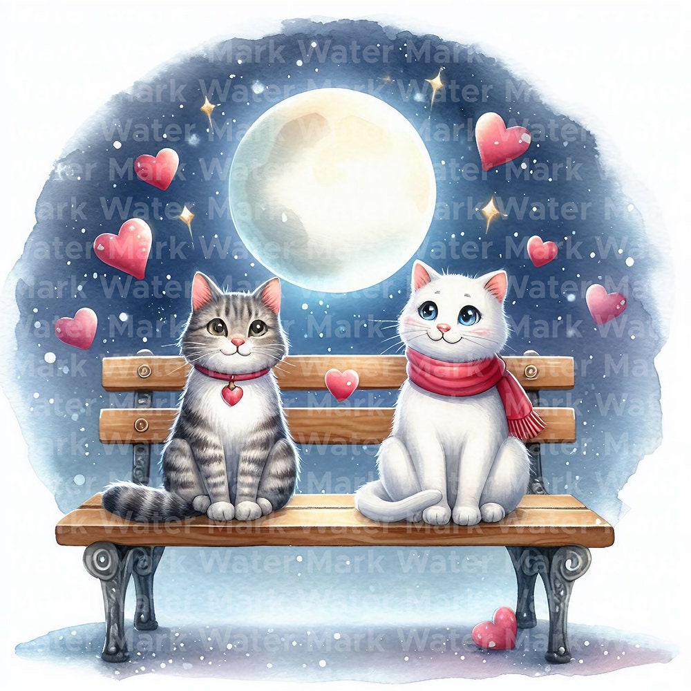 Valentine's Day Clipart, 11 JPG, Digital Download, Valentine's Day Dog ...