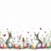 Easter Borders Watercolor Clipart, 11 JPG, Digital Download, Easter ...