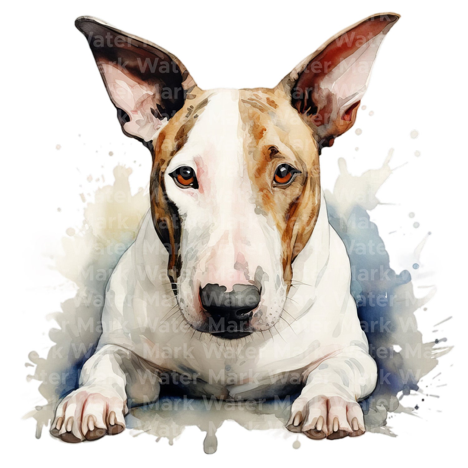 Watercolor Dog Clipart, 12 JPG Files, Invitations Clipart, Animal ...