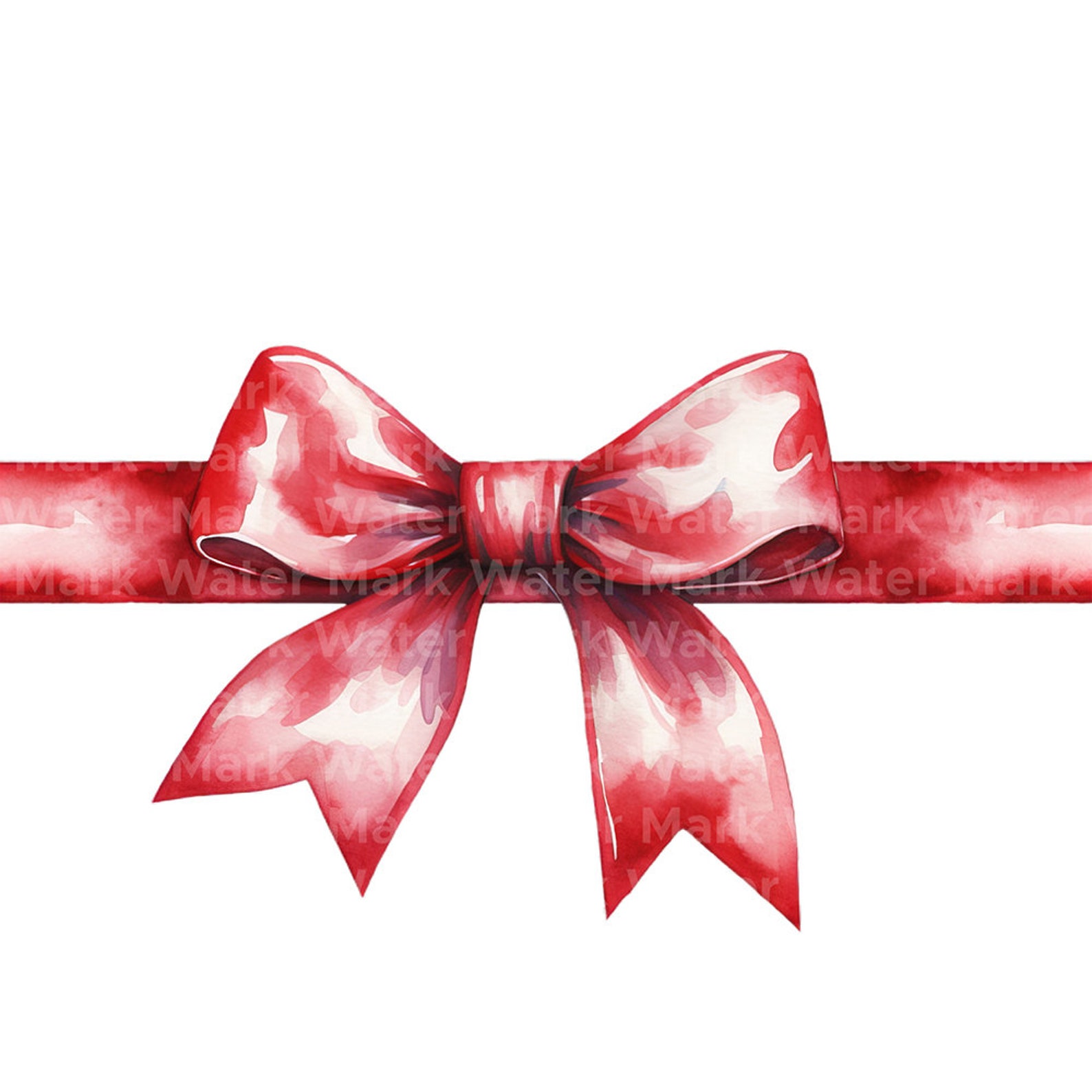 Watercolor Christmas Borders Clipart: Holiday Garlands (digital ...