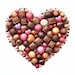 Valentine's Day Heart Clipart, 12 JPG, Digital Download, Chocolate ...