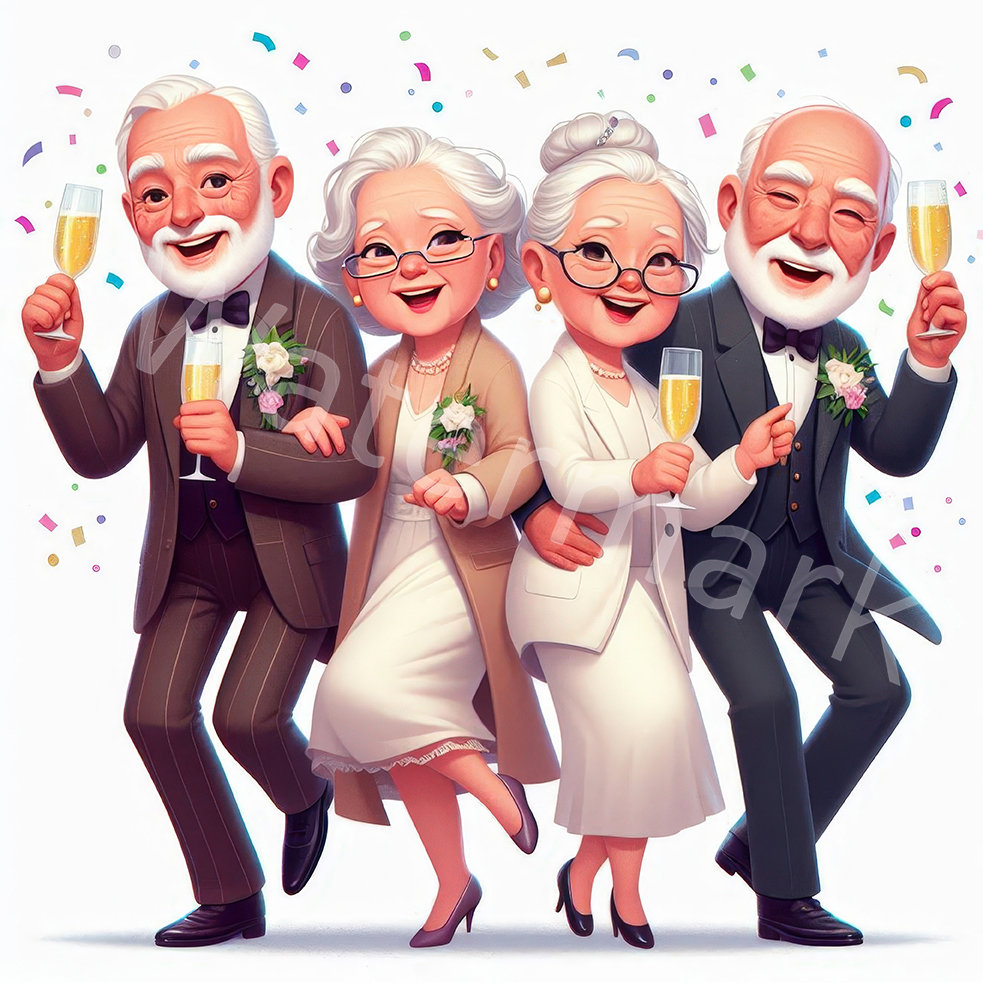 Senior Prom Clipart: Dancing Couple Graphics (digital Download) - Etsy