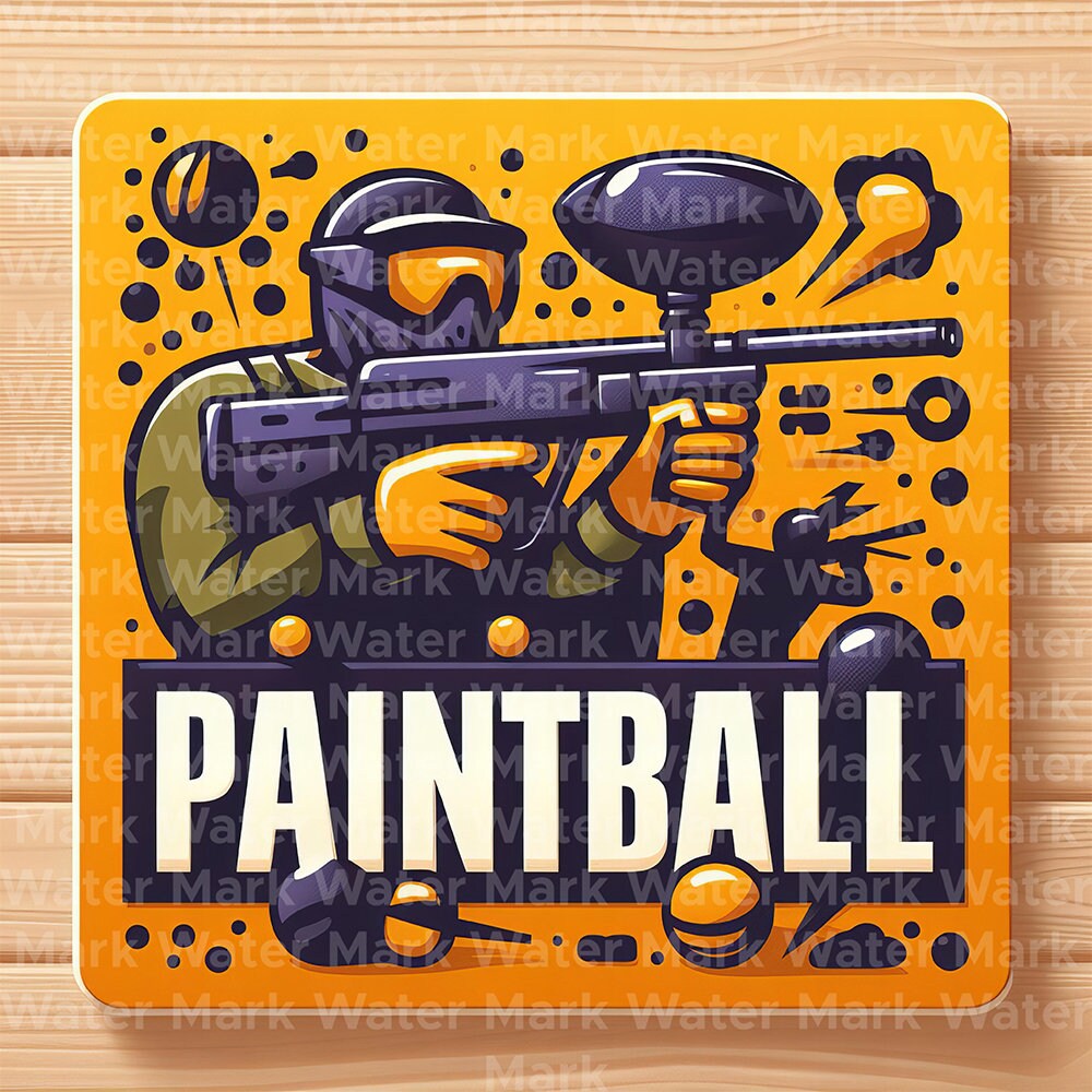 Paintball Clipart, 12 Jpg, Digital Download, Sports Clipart, Junk ...