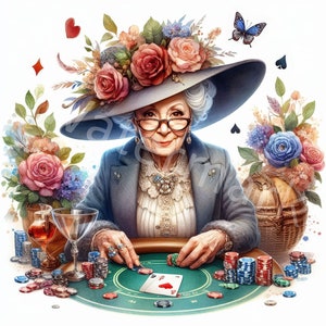 Funny Old Ladies Clipart 12 Jpg People Clipart Elegant Lady Playing