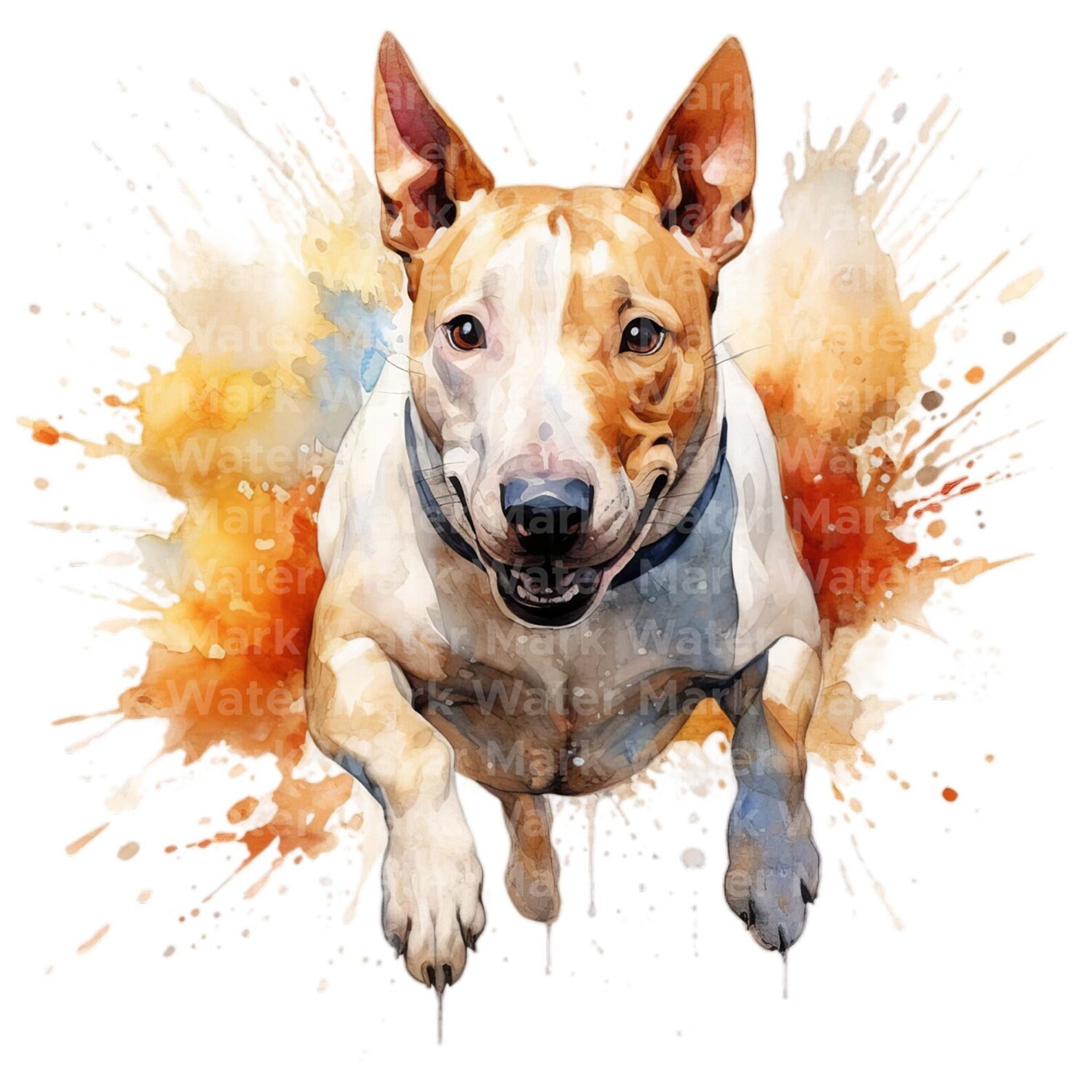 Watercolor Dog Clipart, 12 JPG Files, Invitations Clipart, Animal ...