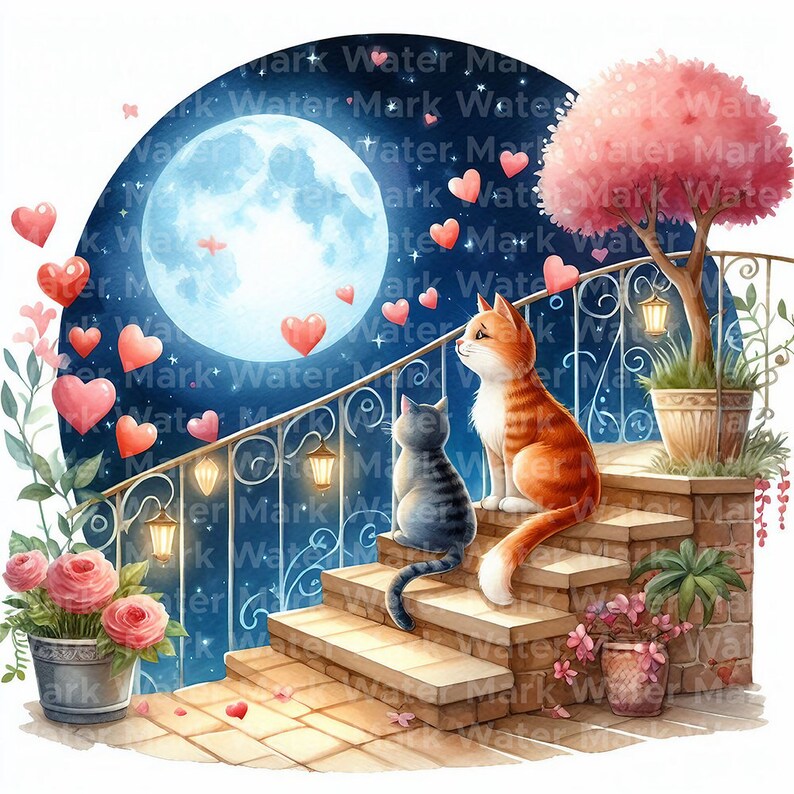 Valentine's Day Clipart, 11 JPG, Digital Download, Valentine's Day Dog ...