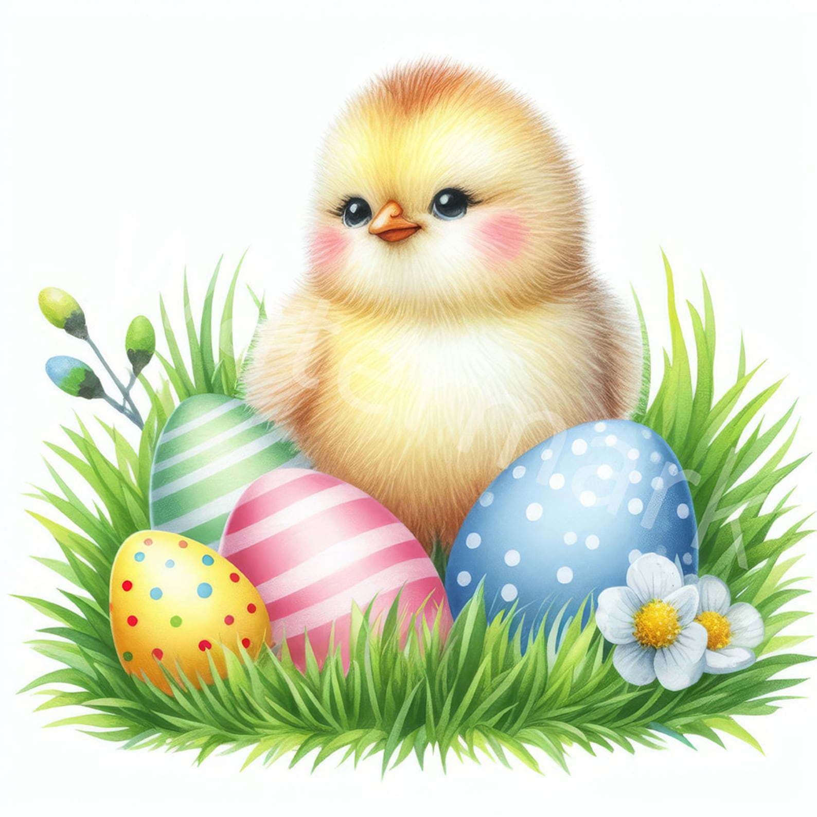 Easter Chicks Clipart, 11 Jpg, Digital Download, Scrapbooks, Junk ...