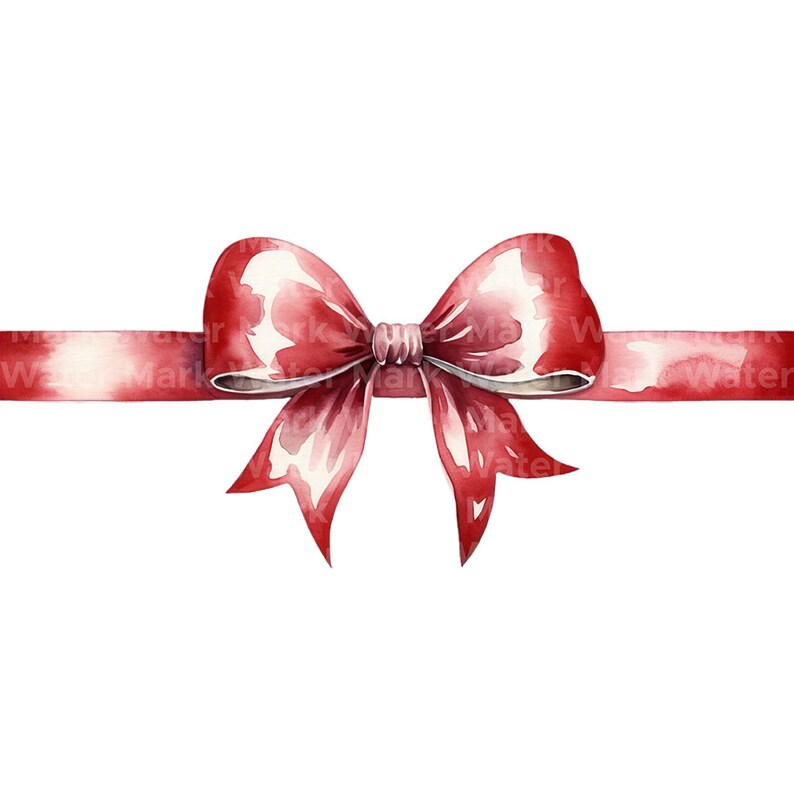 Watercolor Christmas Borders Clipart: Holiday Garlands (digital ...