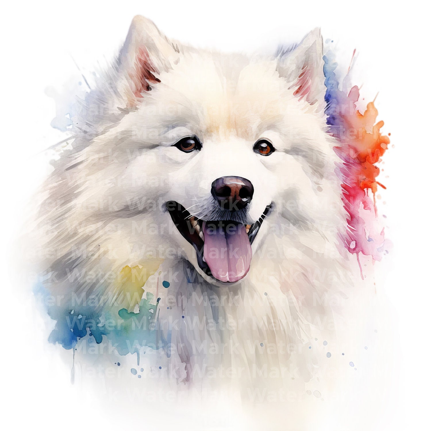 Watercolor Dog Clipart, 12 JPG Files, Invitations Clipart, Animal ...
