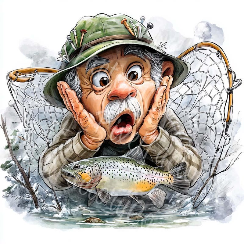 Silly Fish Clip Art - Etsy UK