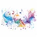 Watercolor Music Notes Clipart: Musical Graphics (digital Download ...