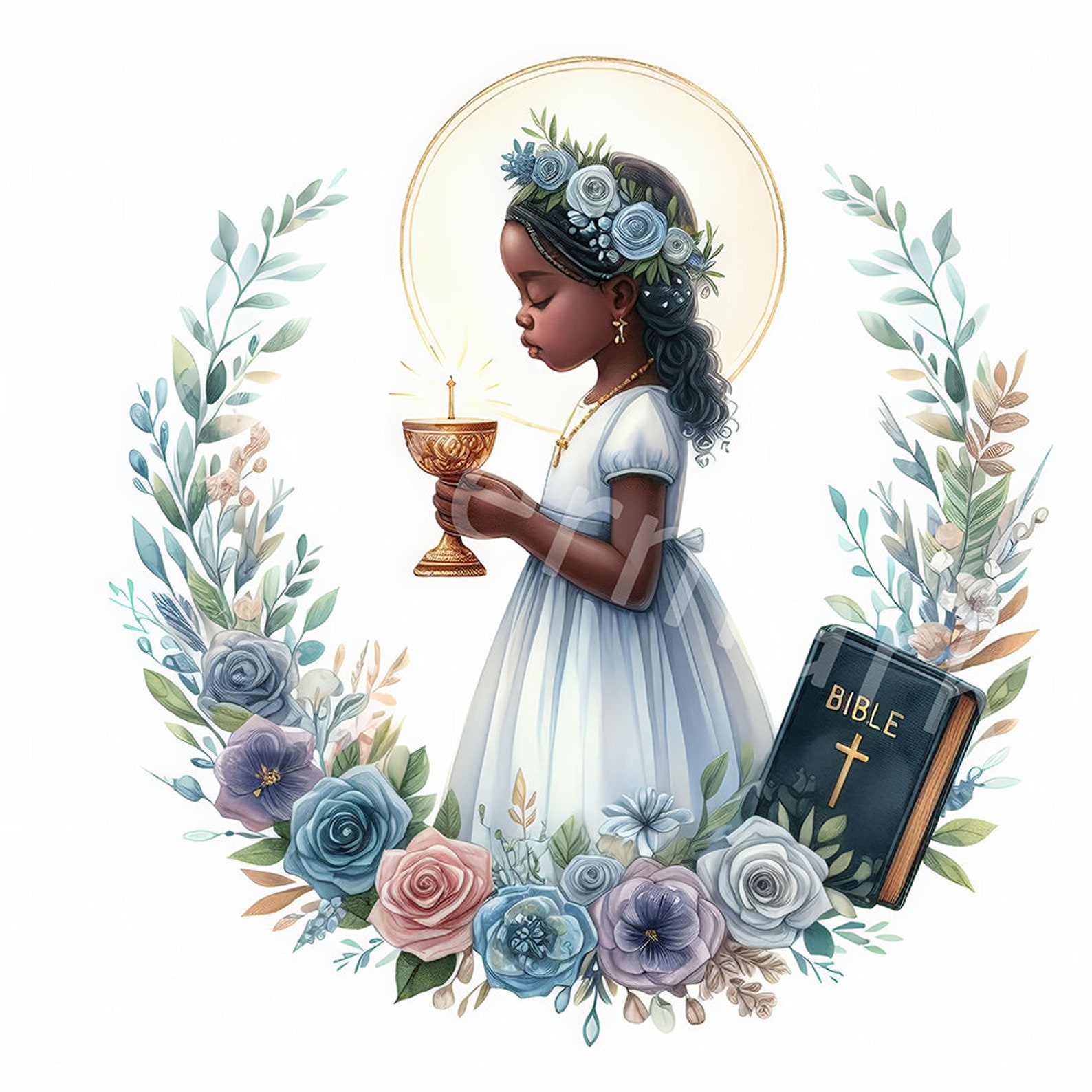 First Holy Communion Clipart, 12 Jpg, Digital Download, Digital Paper ...