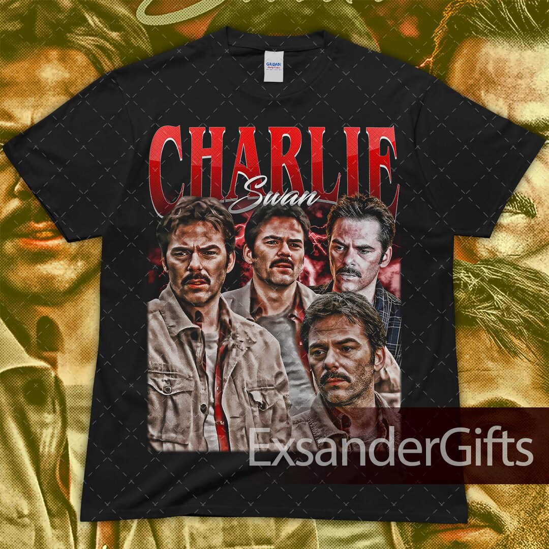 Charlie Swan T-shirt: Twilight TV Series Vintage Graphic Tee - Etsy