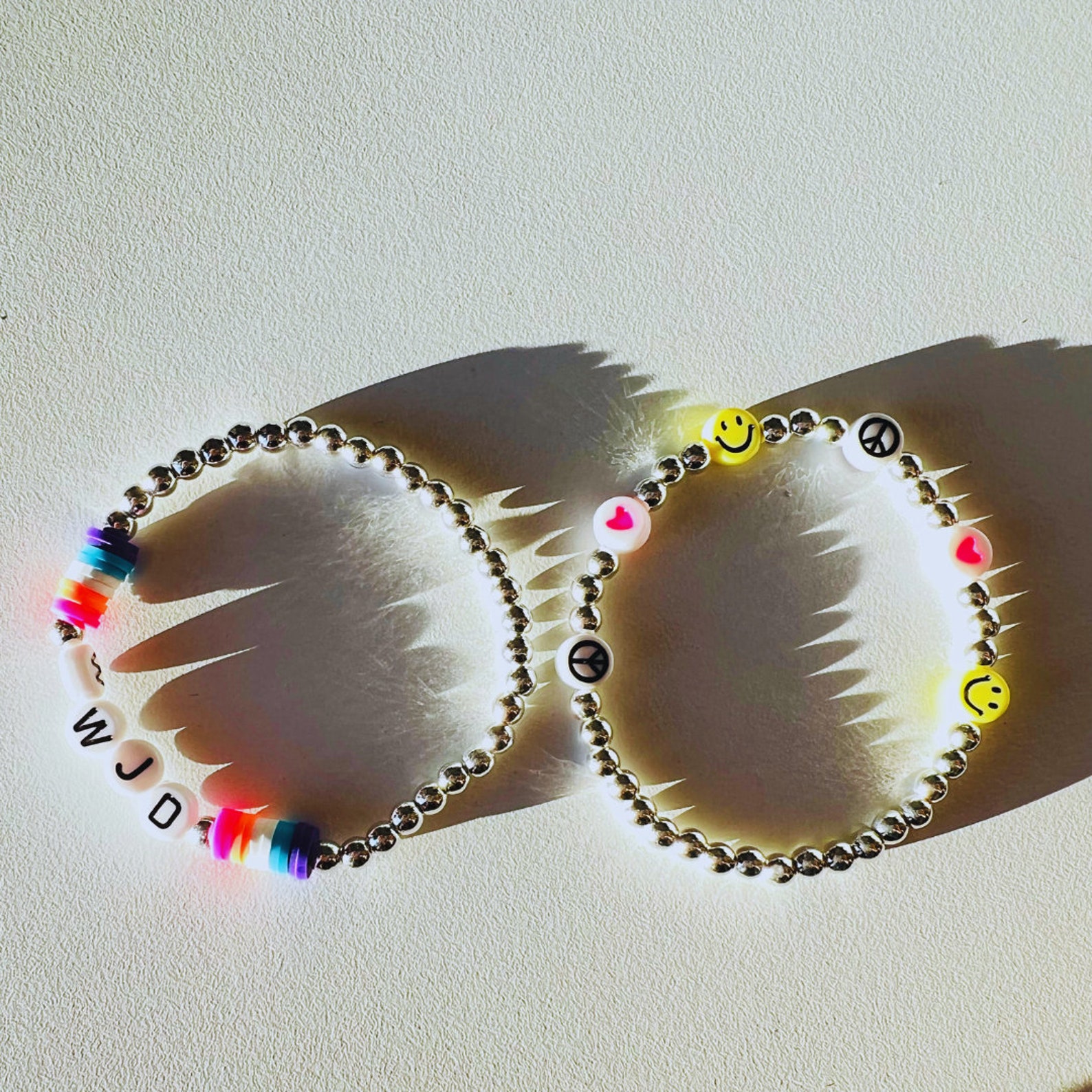 WWJD- 4mm Cheerful Expressions Bead Bracelets - Valentine's Collection ...