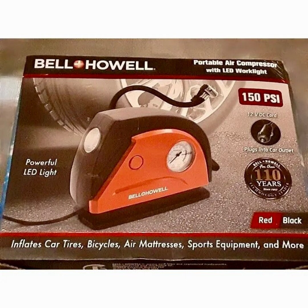Bell & Howell Portable Air Compressor - Etsy