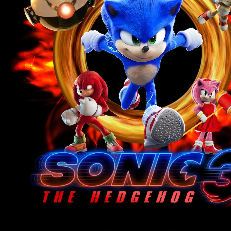 Sonic 3 - Fire Ring - DIGITAL - Etsy