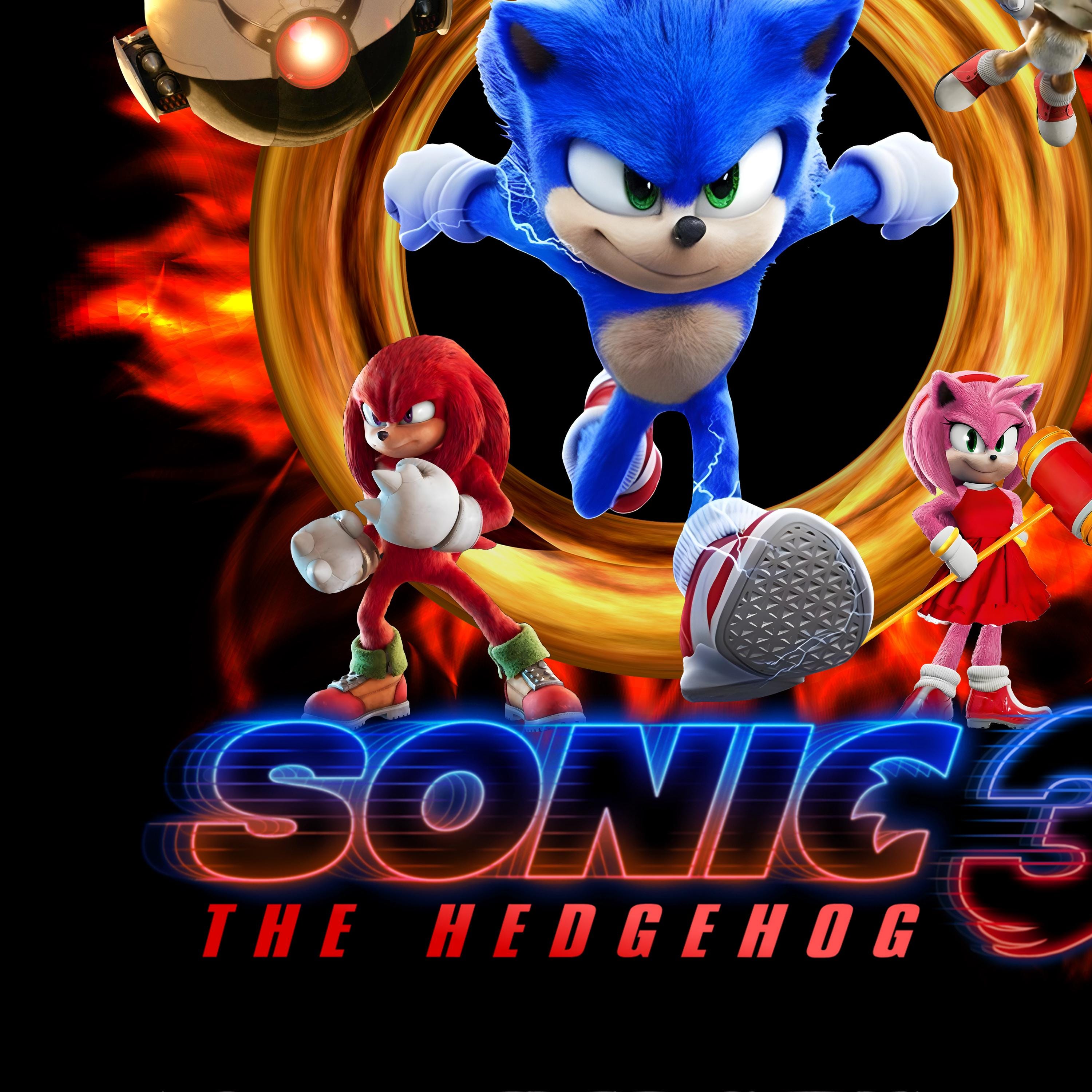 Sonic 3 - Fire Ring - DIGITAL - Etsy