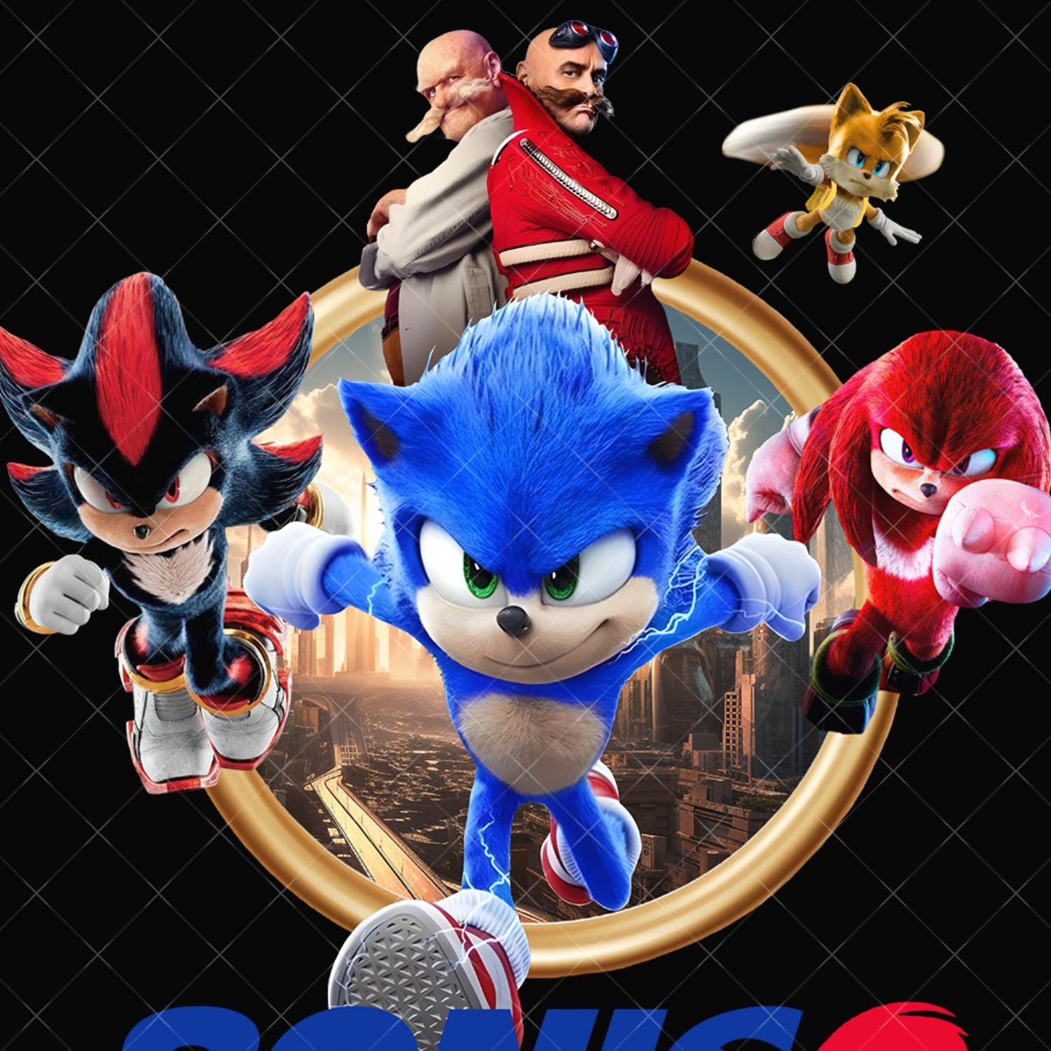 Sonic 3 the Movie - Etsy