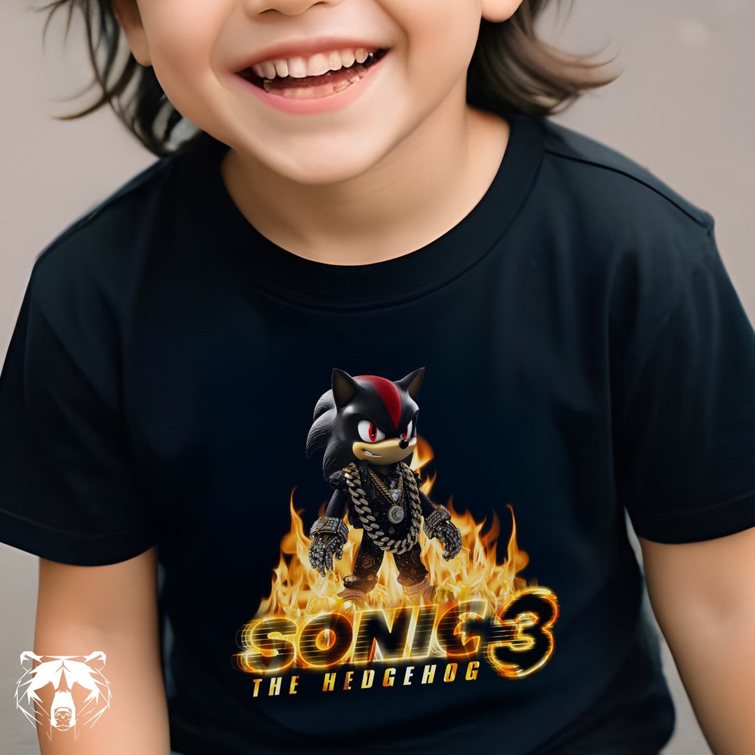 Shadow - Sonic 3 T-shirt - Etsy