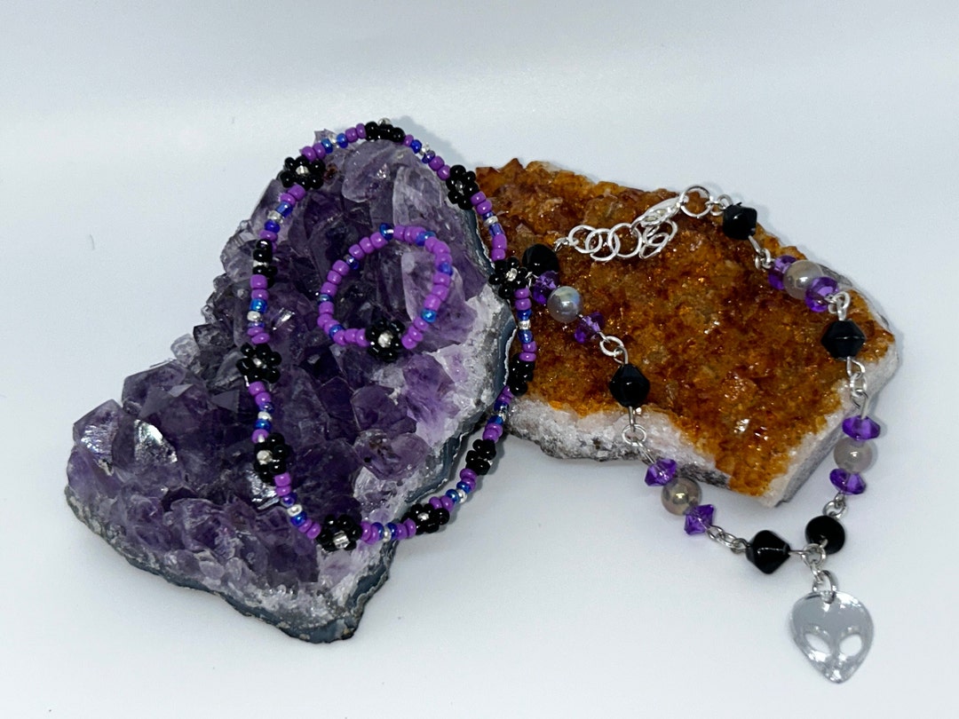 Halloween Alien Bracelet Set - Etsy