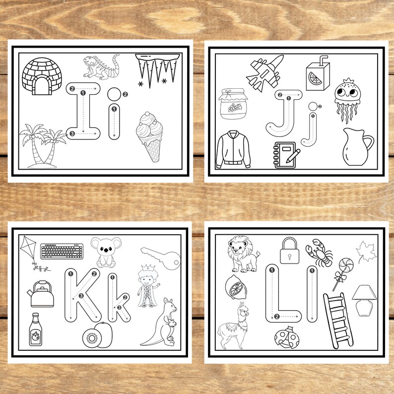 Alphabet Coloring Pages, Preschool Coloring Pages, Preschool Activity ...