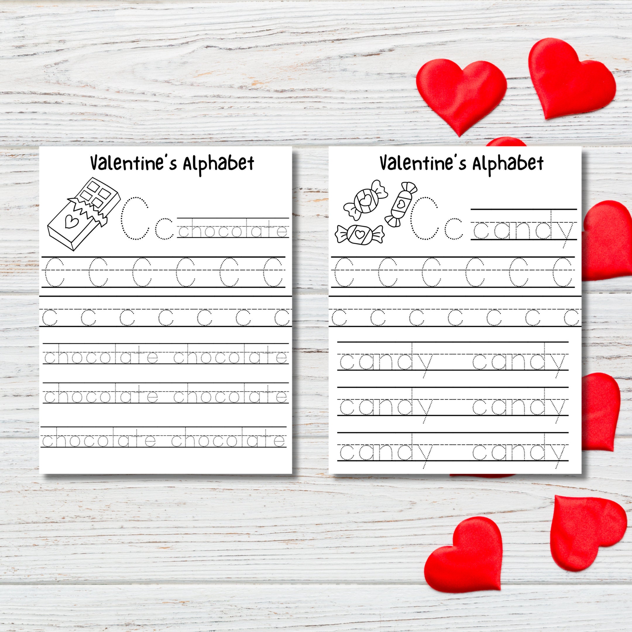 Valentine's Day Preschool Activity, Preschool Worksheets, Preschool ...