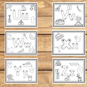 Alphabet Coloring Pages, Preschool Coloring Pages, Preschool Activity ...