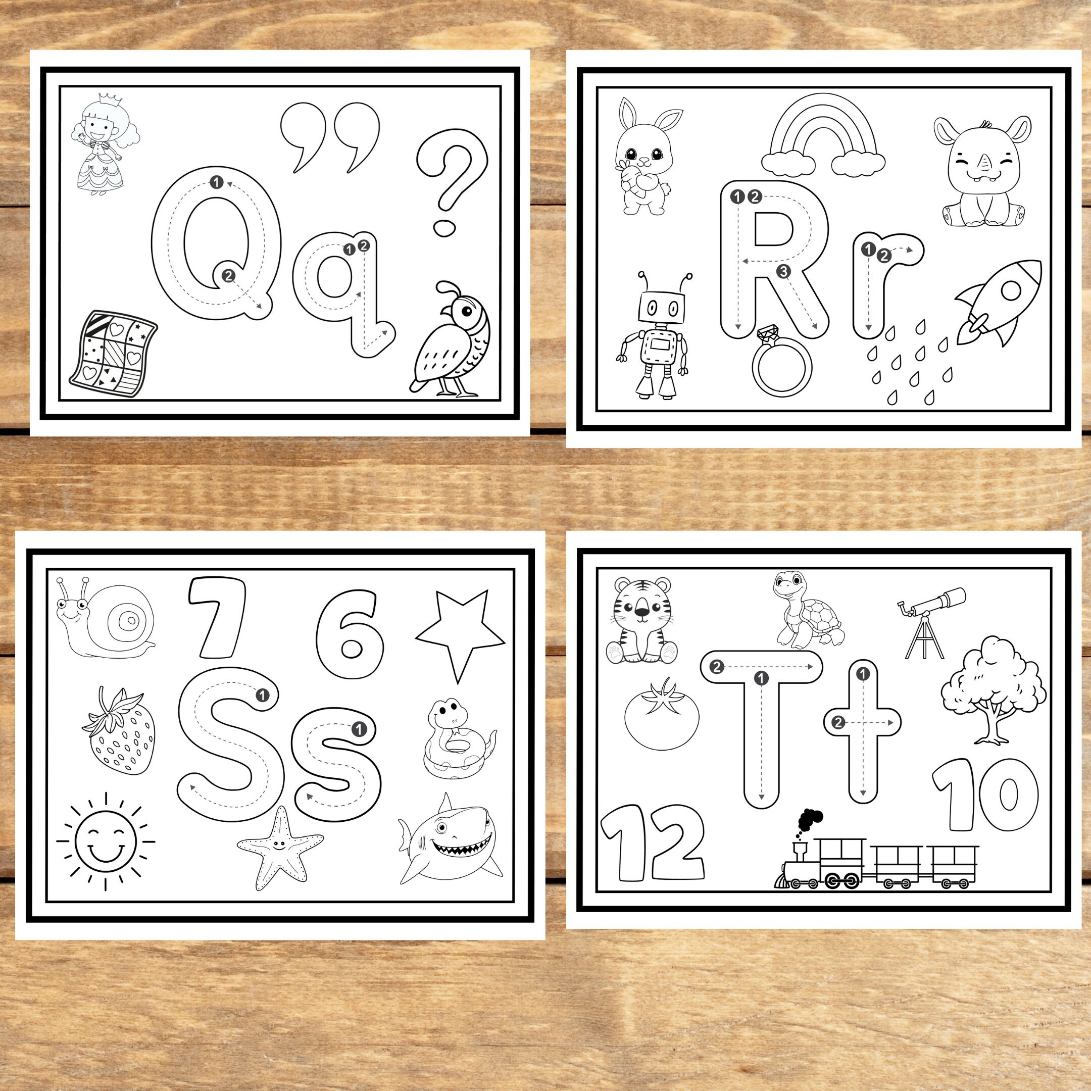 Alphabet Coloring Pages, Preschool Coloring Pages, Preschool Activity ...