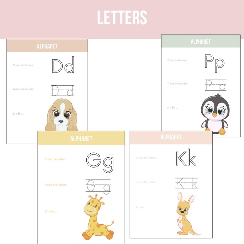 Alphabet Activities | Alphabet Worksheets | Learning Printables ...