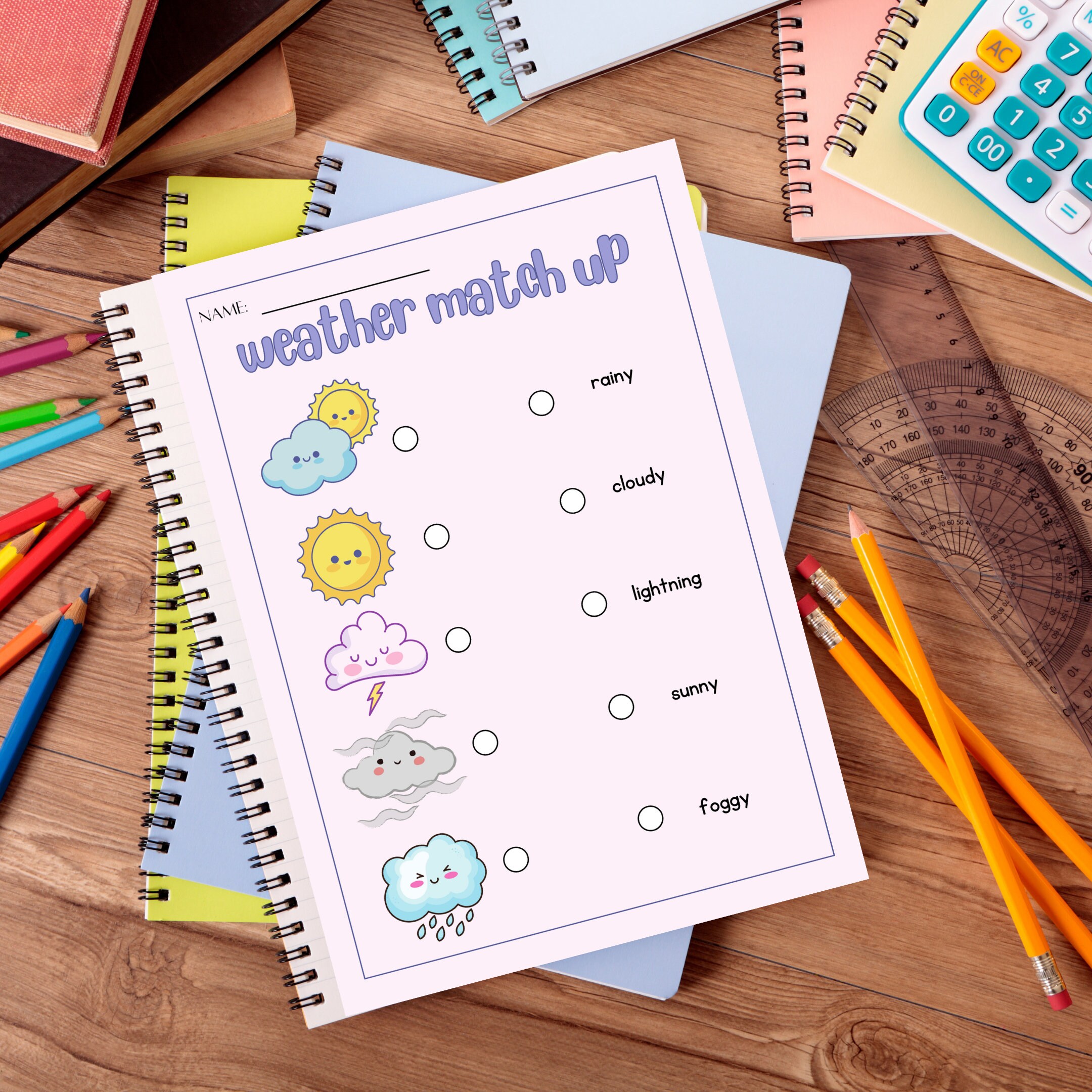 Kid Weather Chart Preschool Weather Weather Chart Weather Posters ...