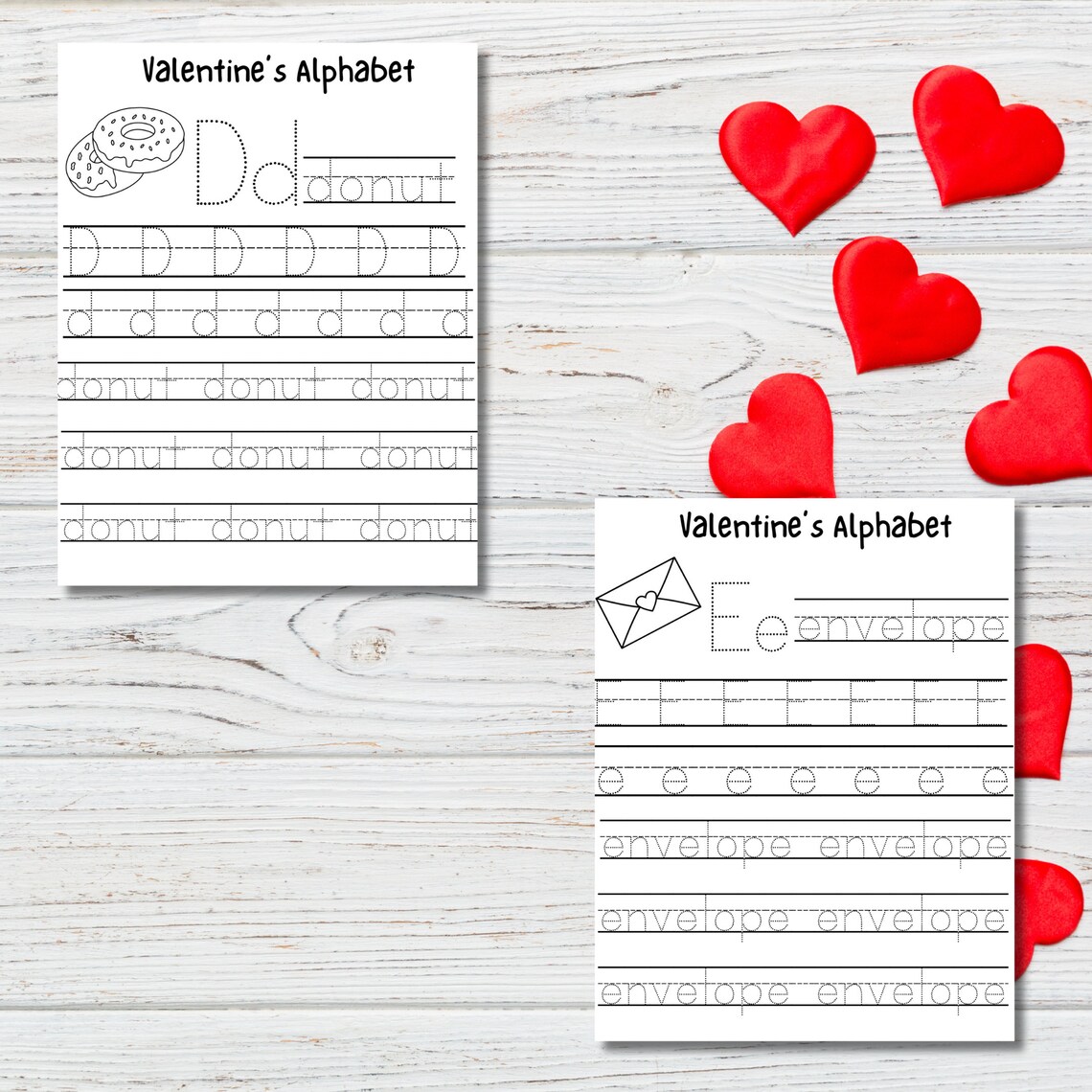 Valentine's Day Preschool Activity, Preschool Worksheets, Preschool ...