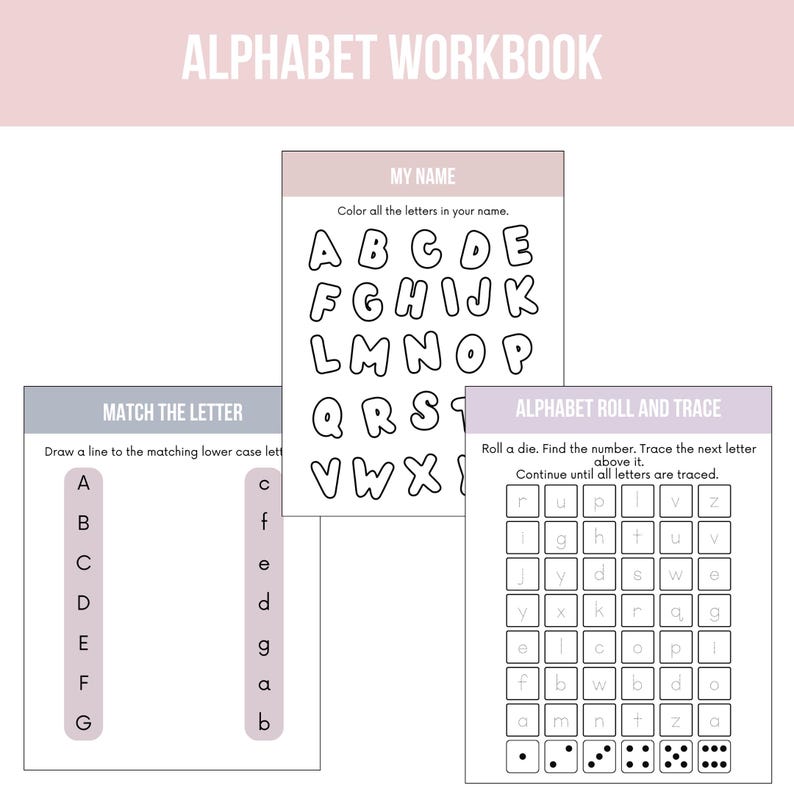 Alphabet Activities | Alphabet Worksheets | Learning Printables ...