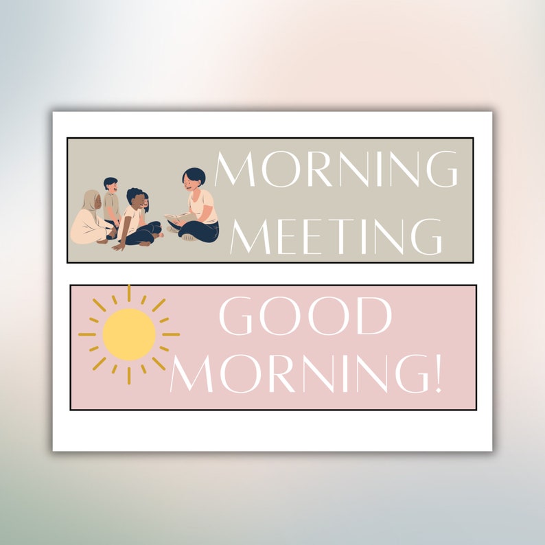 Classroom Schedule Cards | Boho Class Decor | Bulletin Board Posters ...