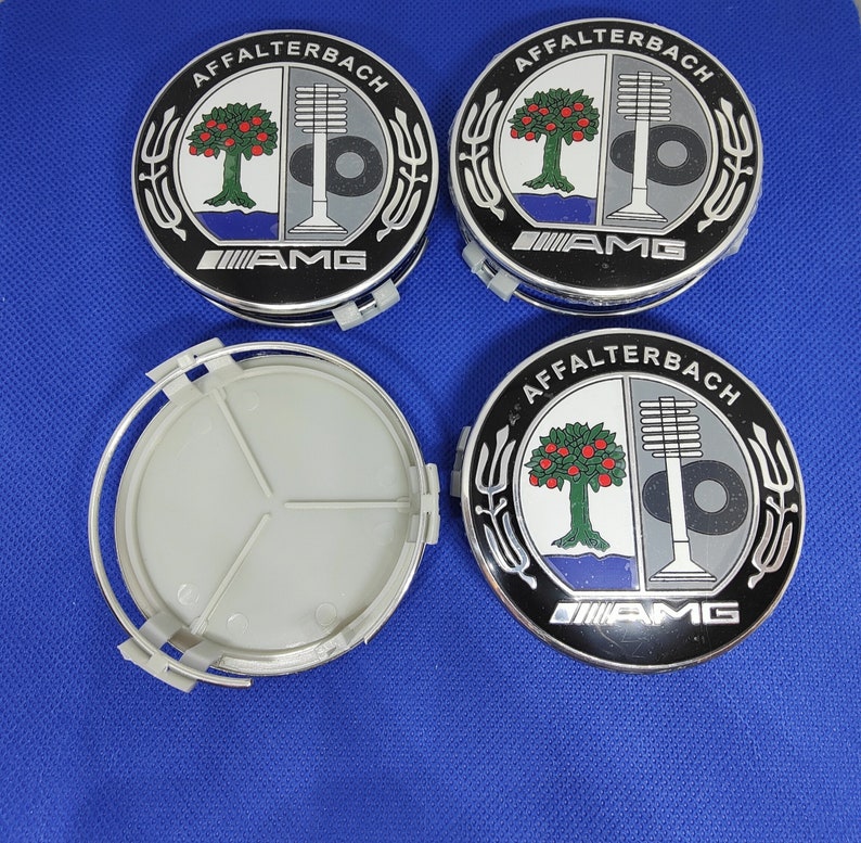 4 Hub Caps Logo Affalterbach Amg Rim Wheel Center 75mm Color - Etsy