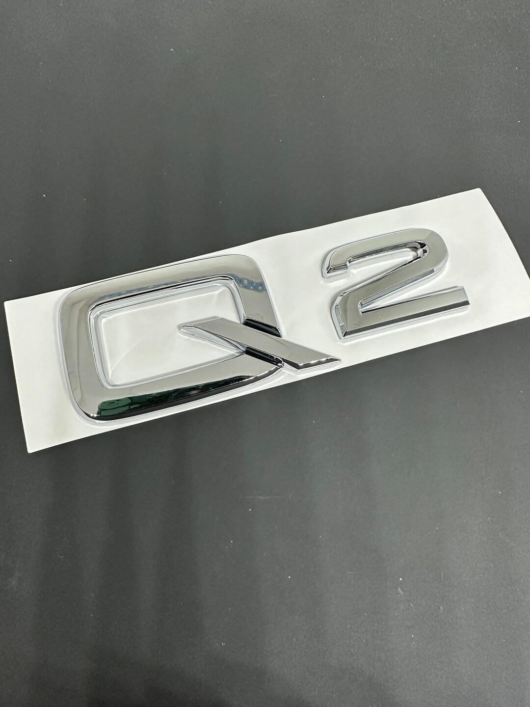 Q2 Logo Stickers Chrome Emblem Sticker - Etsy