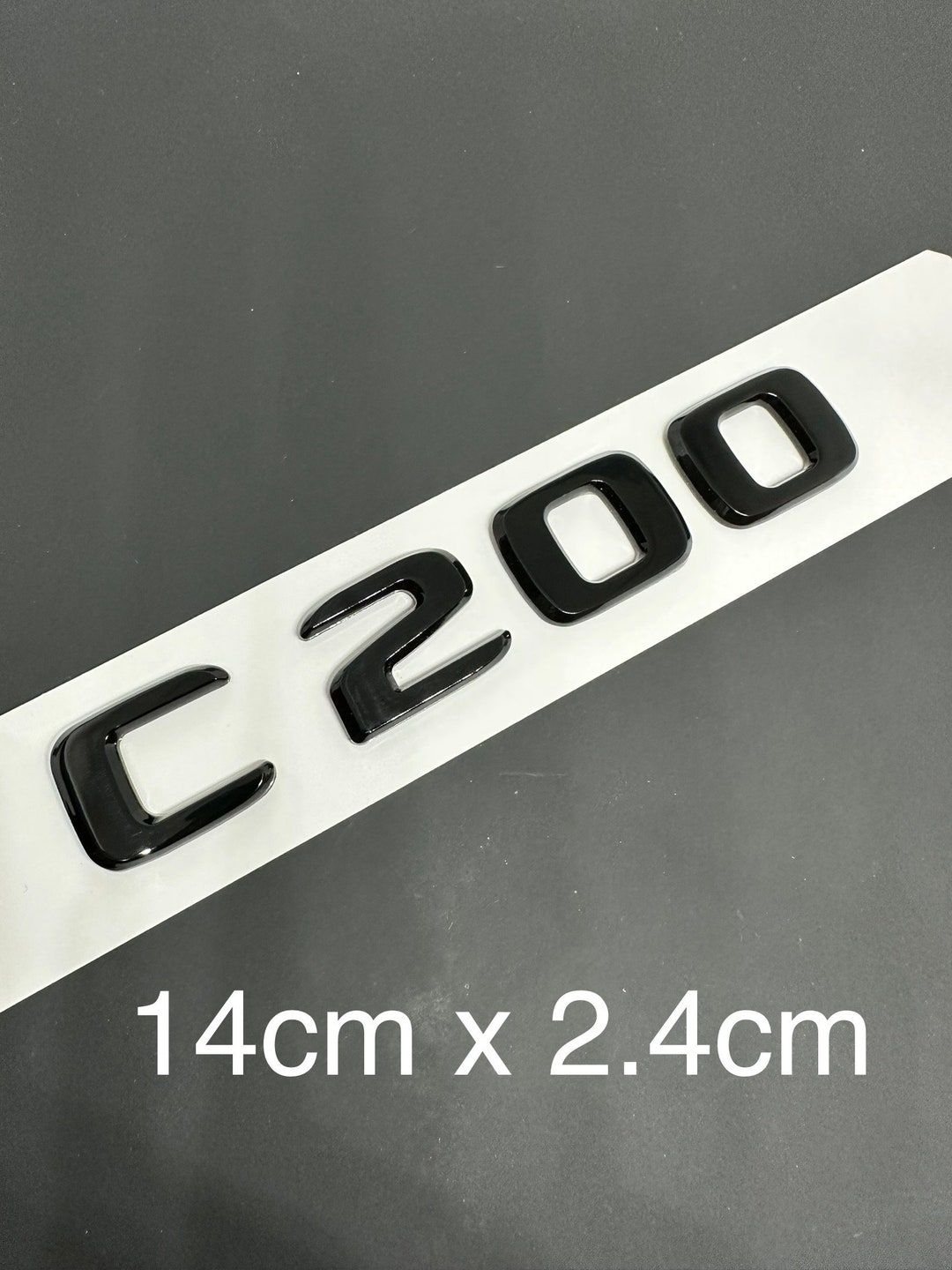 Logo C200 Stickers Sticker Emblem Glossy Black Glossy Black - Etsy