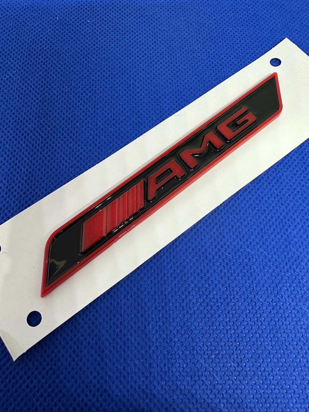 1 Red Mercedes AMG Logo Sticker 11cm X 1.4cm Red - Etsy