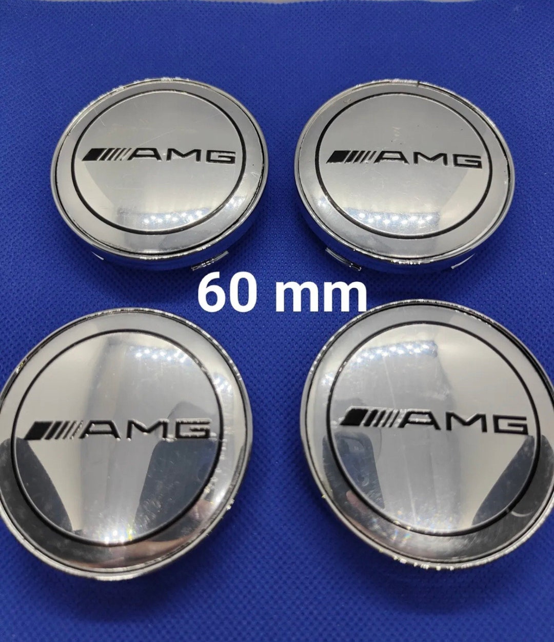 4 Hub Caps Amg Logo Rim Wheel Center 60mm - Etsy