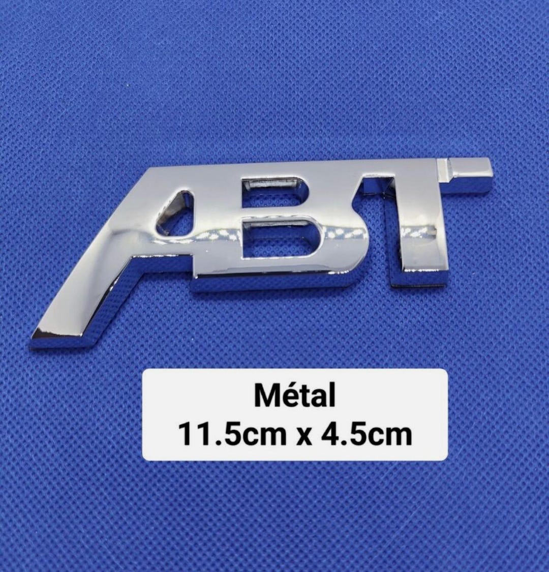 ABT Emblem Logo - Rear Trunk Chrome Metal Sticker - Etsy