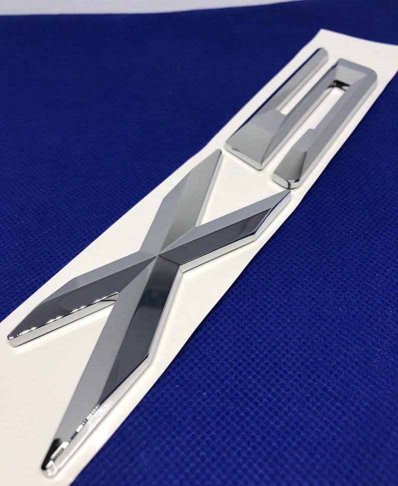 Logo X5 Stickers Autocollant Emblème Chrome - Etsy