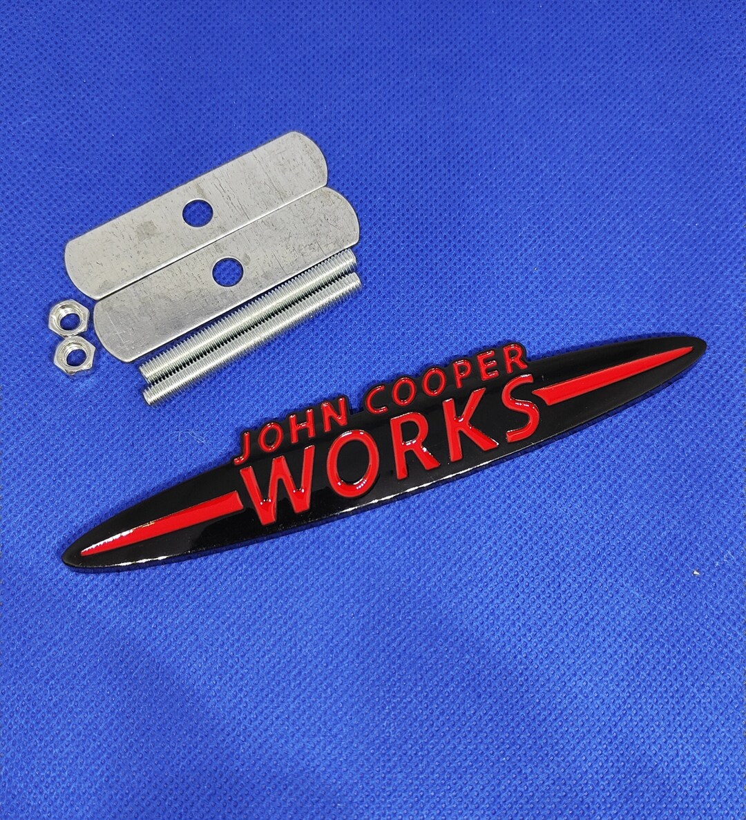 Mini-john-cooper Works JCW Logo/ Metal Emblem Grille 135mm for Clubman ...