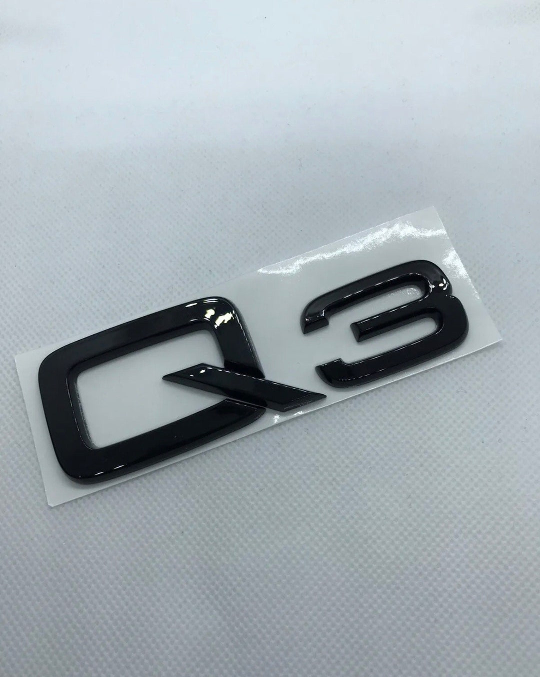 Logo Q3 Stickers Sticker Emblem Shiny Black Glossy Black - Etsy