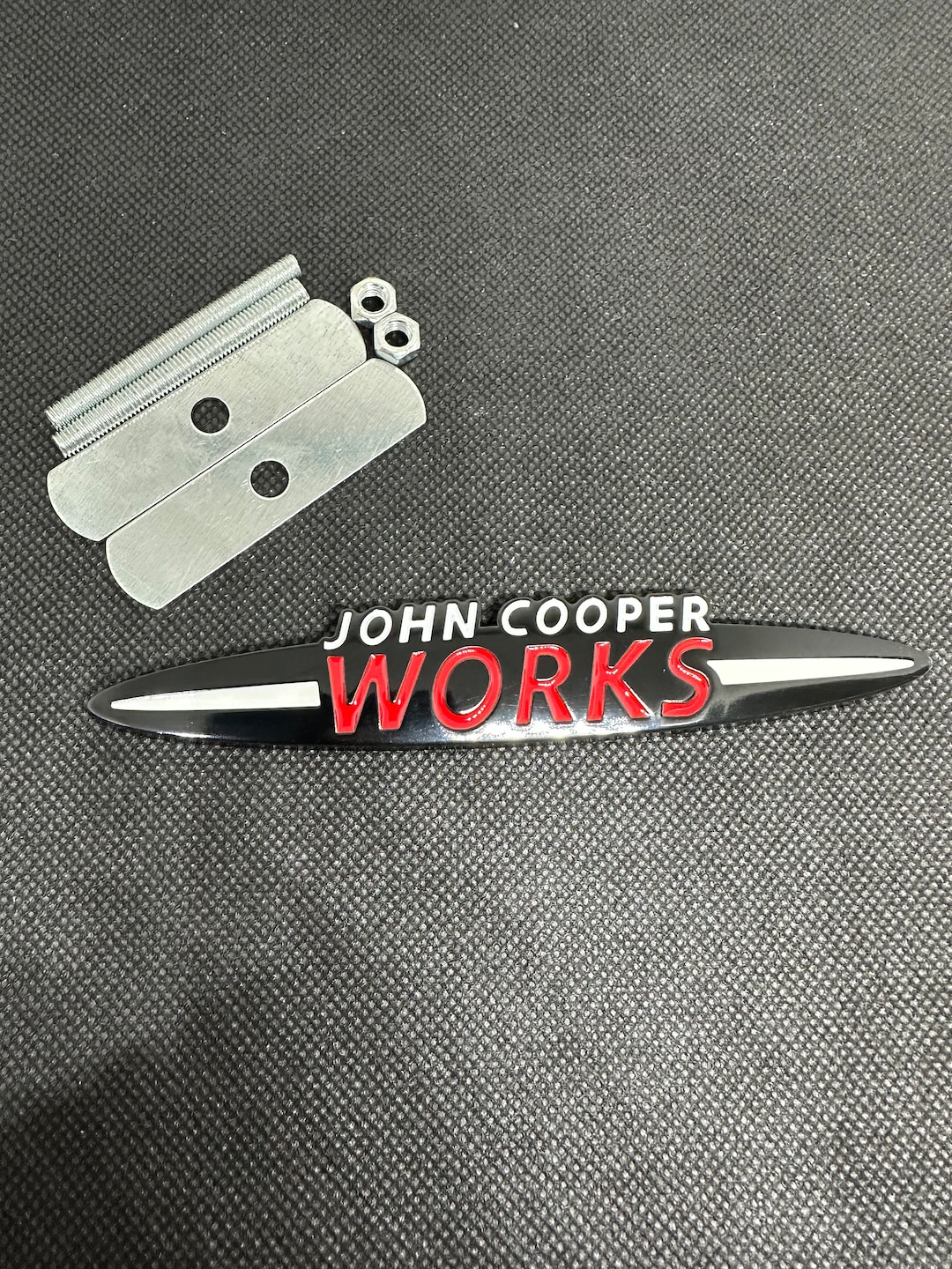 Mini-john-cooper Works Jcw Logo/metal Emblem Grille 135mm for Clubman-s ...